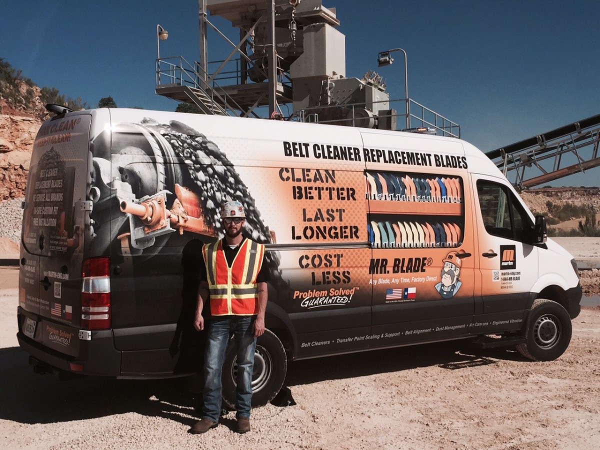 Mr. Blade - Martin Engineering Blade Replacement Program