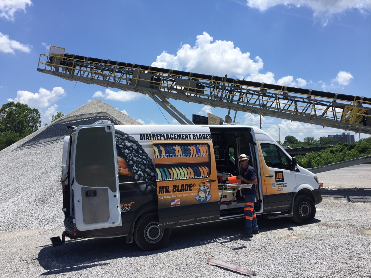 Mr. Blade - Martin Engineering Blade Replacement Program